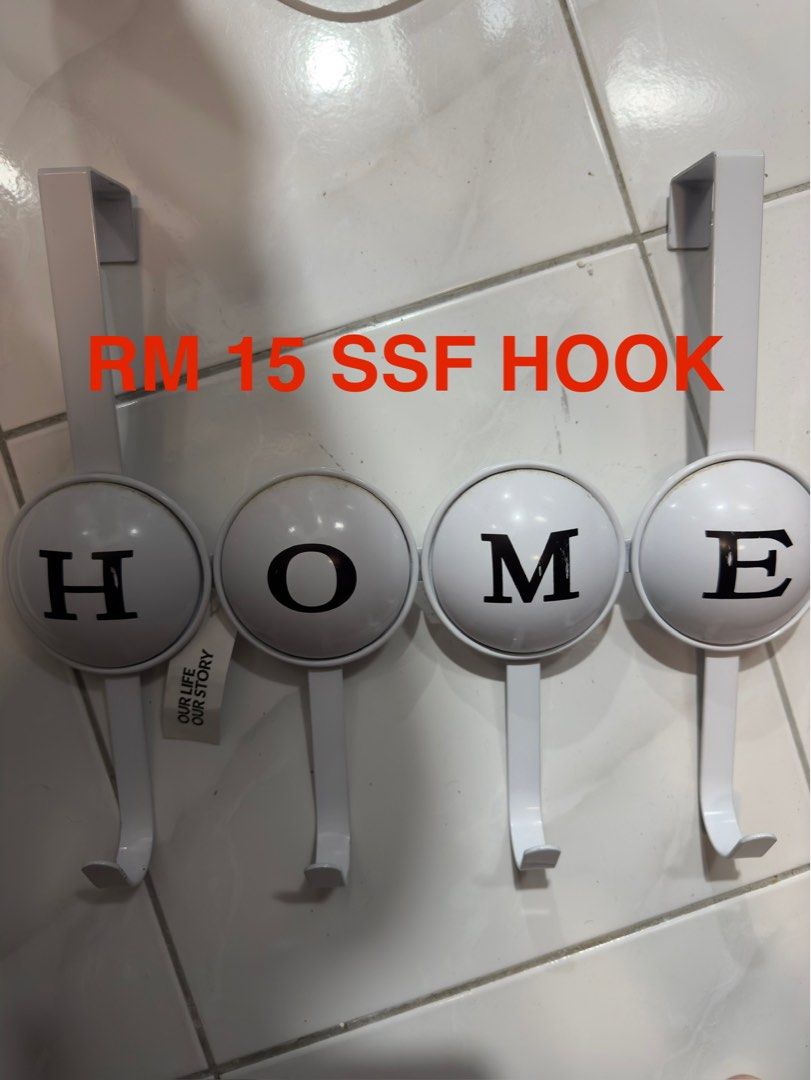 SSF HOME HOOK, Furniture & Home Living, Home Decor, Other Home Decor on ...