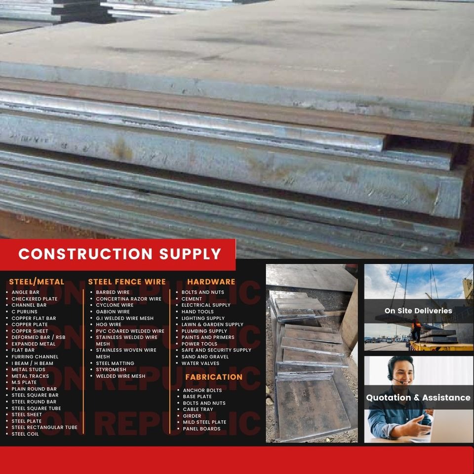 Standard Size and Custom Metal Plate for sale / ms plate / mild steel ...