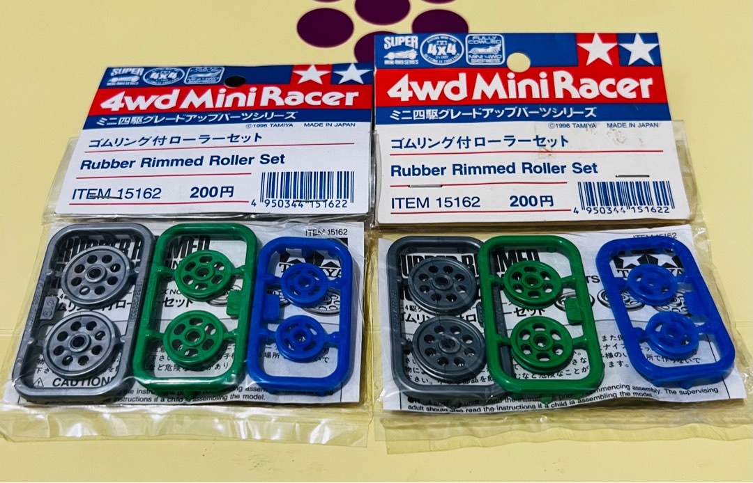 TAMIYA PLASTIC ROLLERS, Hobbies & Toys, Toys & Games on Carousell
