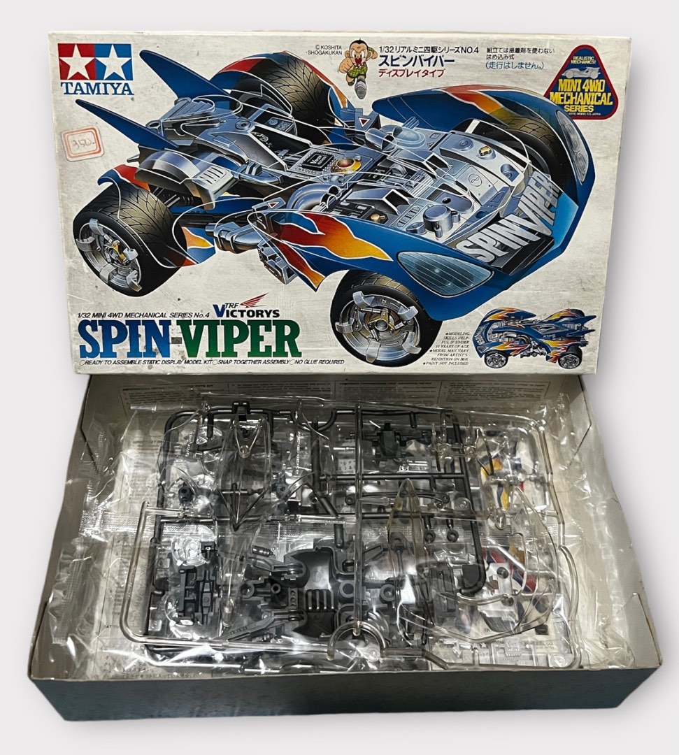 TAMIYA SPIN VIPER MECHANICAL WITH DRESS-UP STICKER, Hobbies & Toys ...