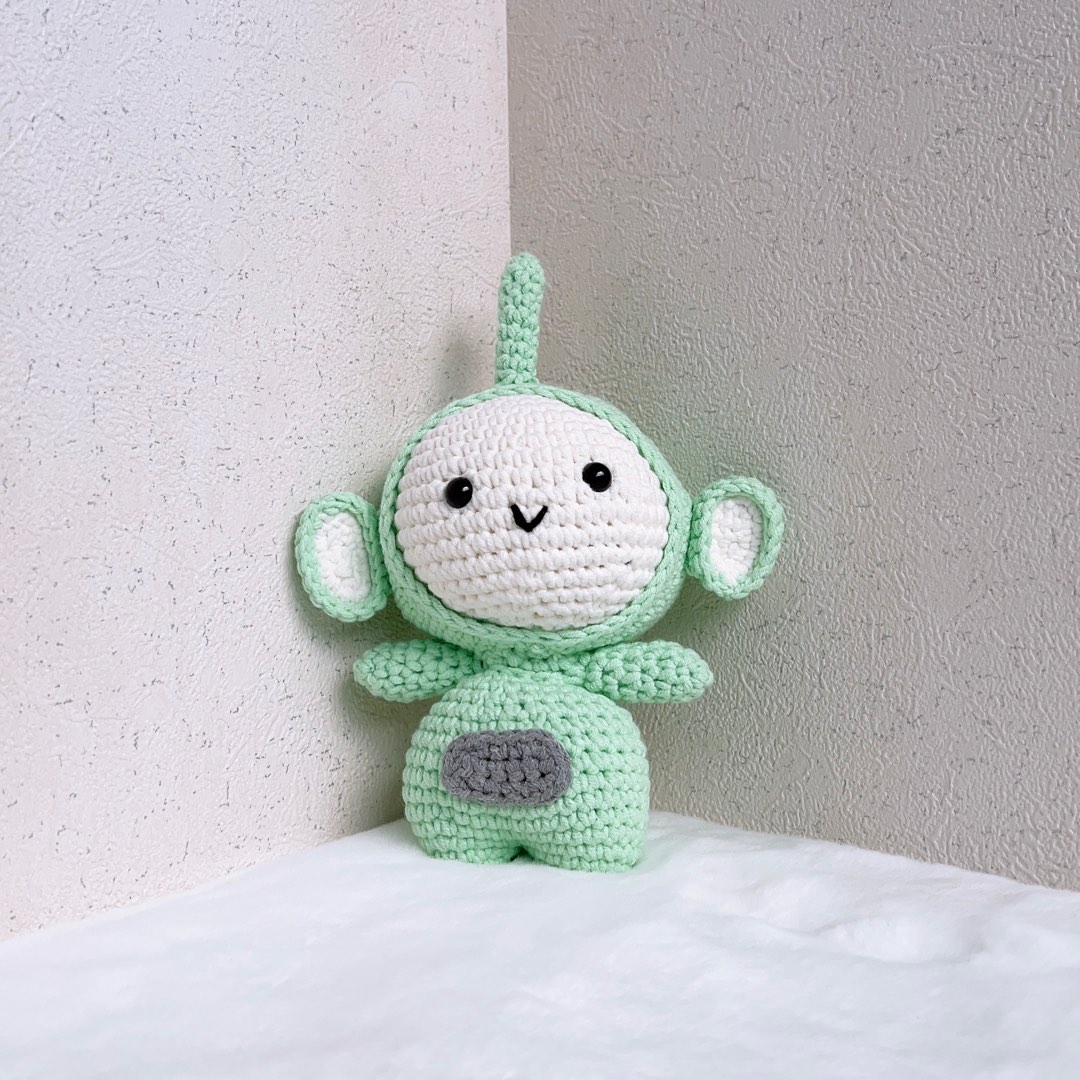 Teletubbies tipsy crochet amigurumi stuffed toy, Hobbies & Toys ...