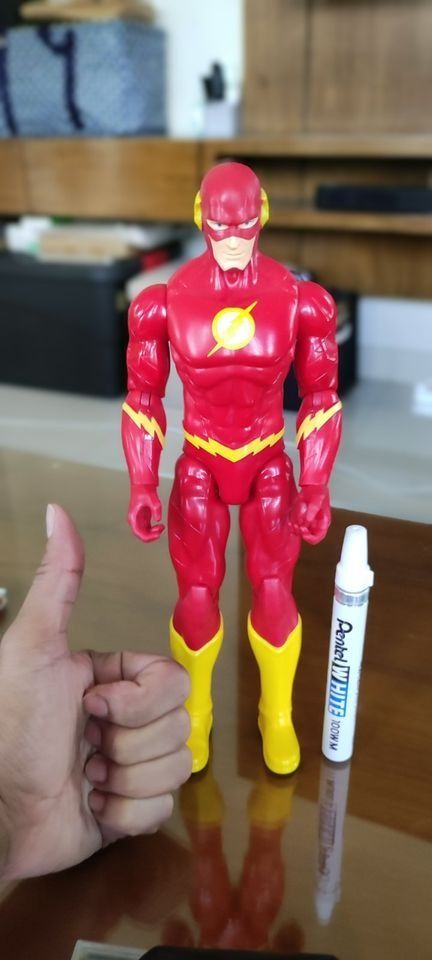 The Flash 12-inch action figure (Articulated arms and legs), Hobbies ...