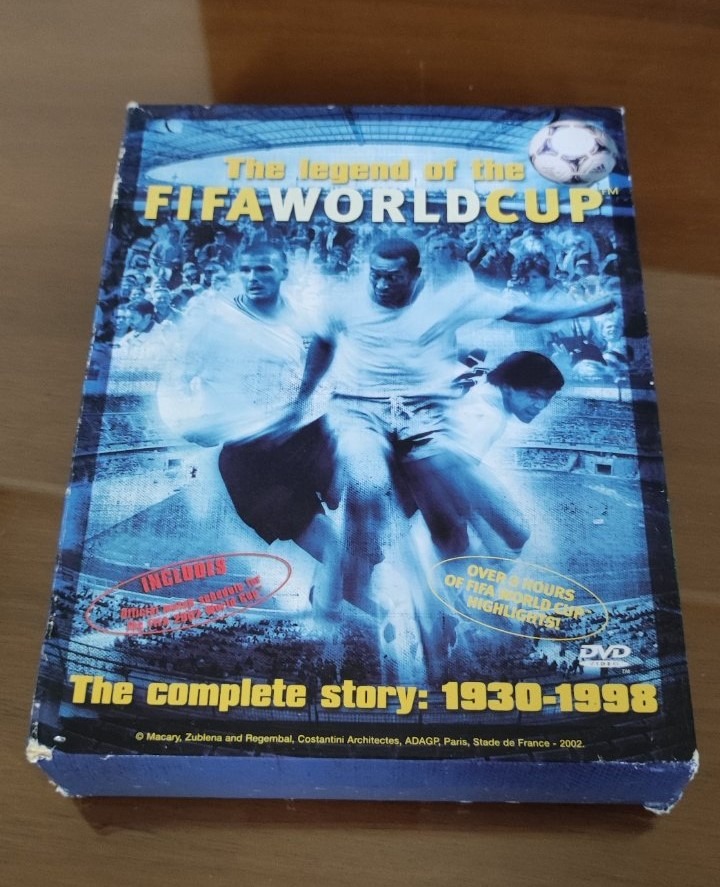 The Legend Of The FIFA World Cup The Complete Story 1930-1998 4x-DVD ...