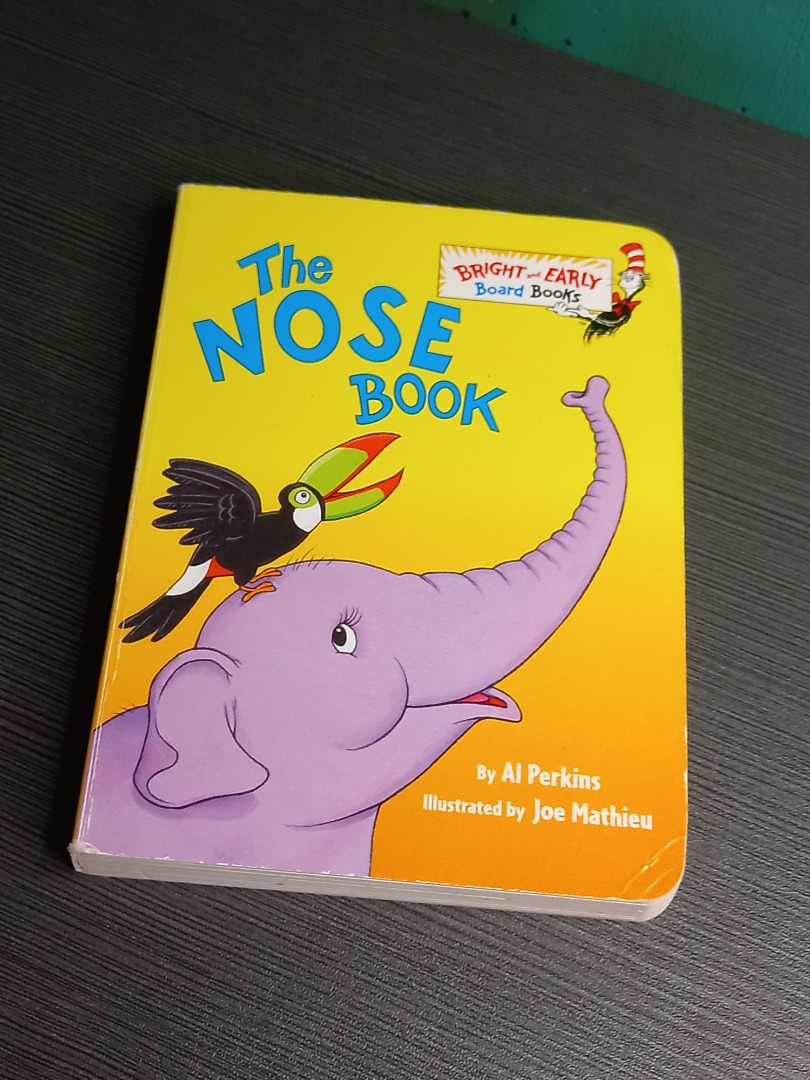 The Nose Book Board Book by Al Perkins Illustrated by Joel Mathieu ...
