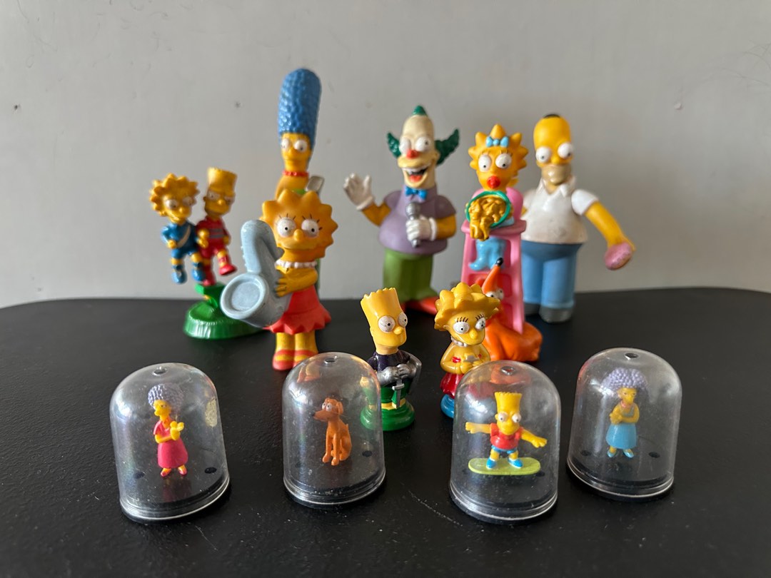 The Simpsons Figures by Burgerking, Hobbies & Toys, Toys & Games on ...