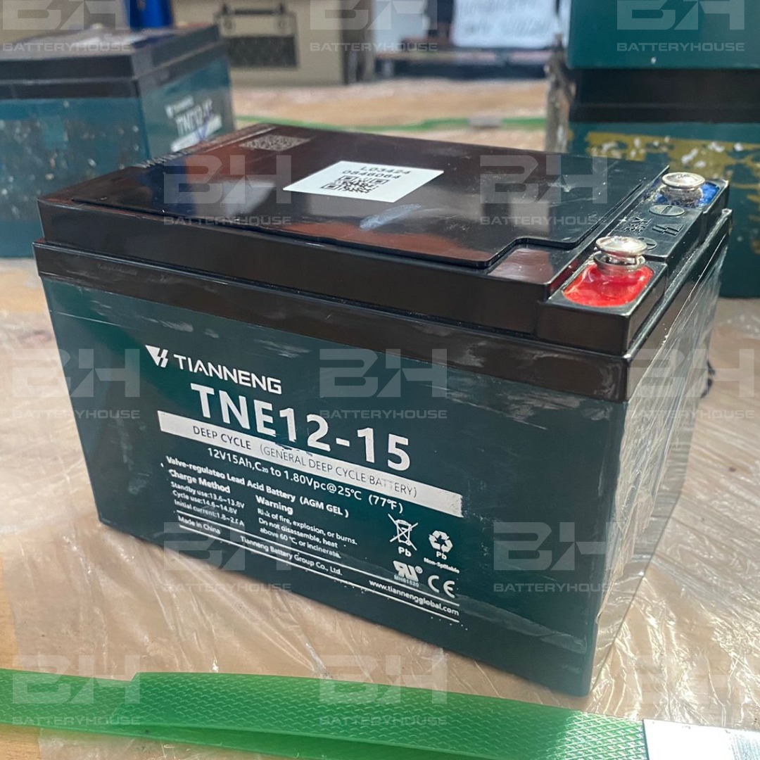 EBIKE BATTERY TIAN NENG 12V 15AH (SCREW TYPE) - DENTED, Sports ...