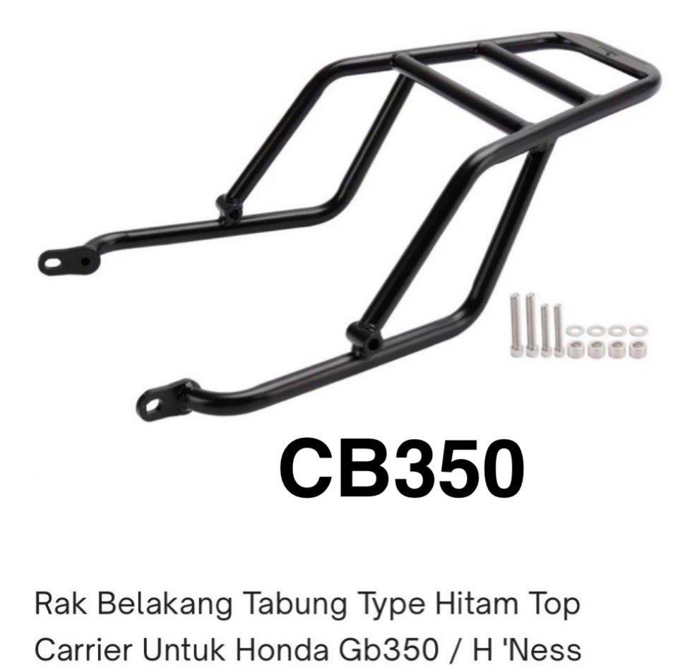 Top box rack XSR155 Mutt CB350 Hness GB350 Triumph speed 400 400X CB150 ...