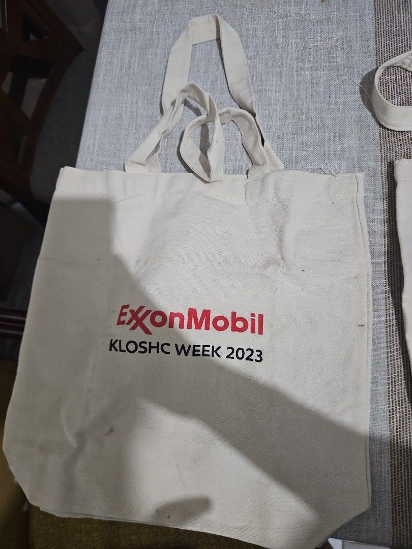 Tote bag ExxonMobil and MCMC, Women's Fashion, Bags & Wallets, Tote ...