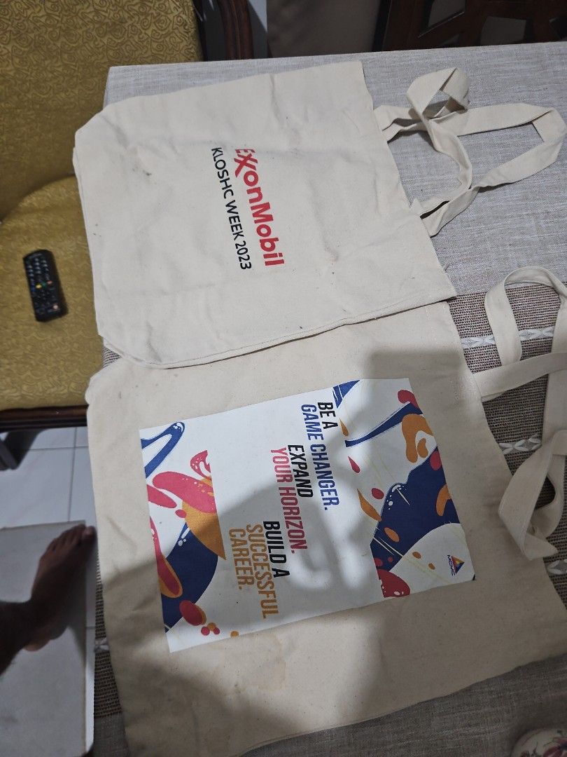 Tote bag ExxonMobil and MCMC, Women's Fashion, Bags & Wallets, Tote ...