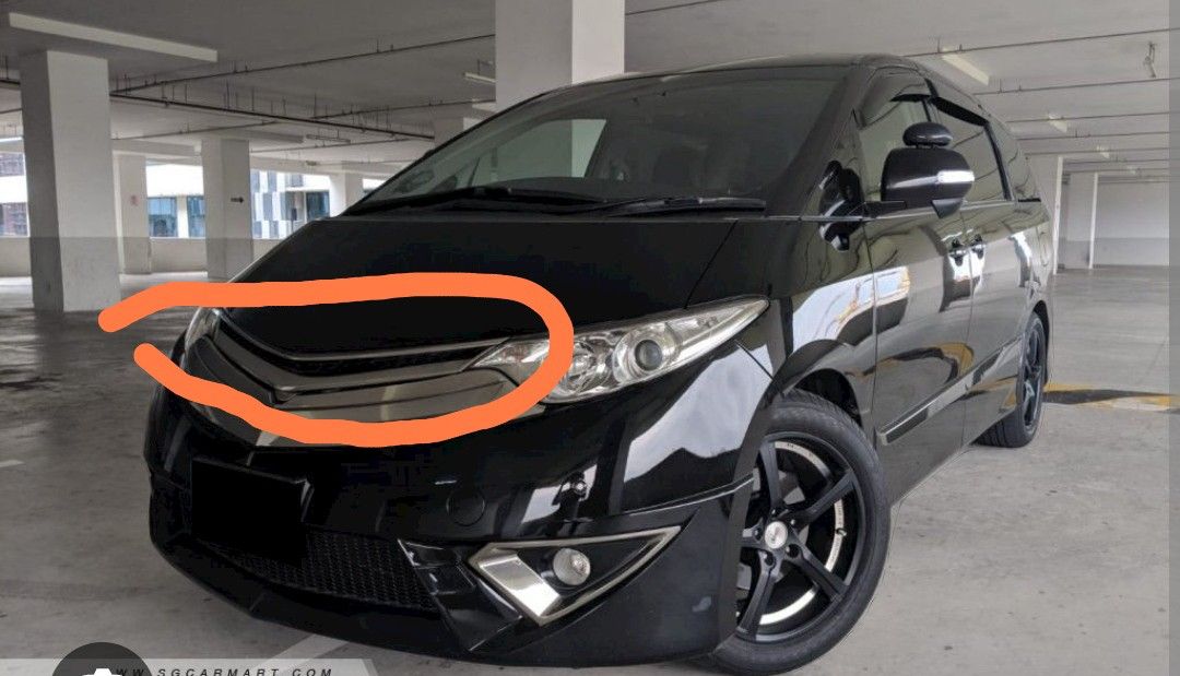 Toyota Estima ACR50 Pre FL modellista front grille, Car Accessories ...