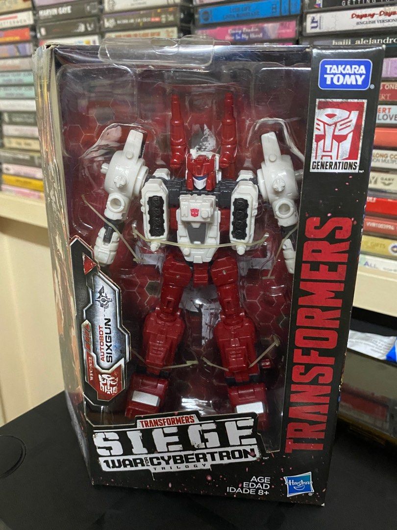 TRANSFORMERS GENERATIONS - WFC Siege Deluxe Class - AUTOBOT SIXGUN ...