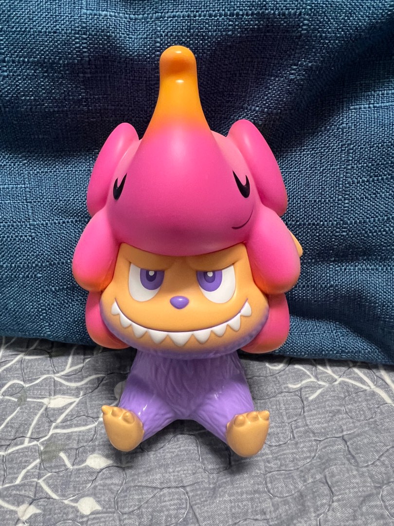 Unbox Labubu * Elfie Purple Dumbo Sofubi Doll Figures Model Toys ...