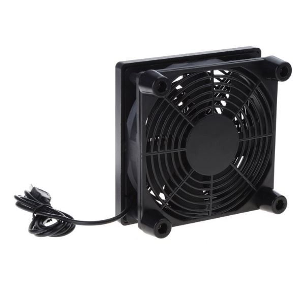USB Cooling Air Fan Air Cooler Fan For Router Radiator TV Set-Top Box ...