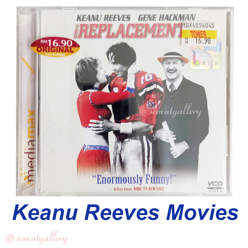 [Used] Keanu Reeves - The Replacements (2000) Movies VCD, Hobbies ...