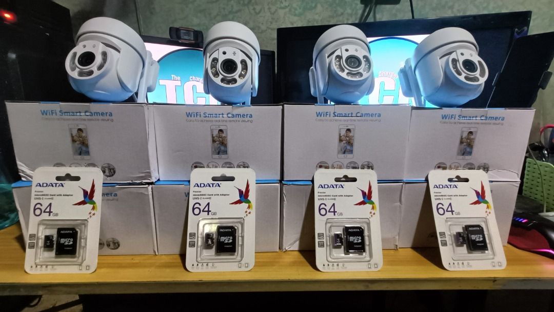 V380 P3 Outdoor IP CCTV Camera Bundled with Original ADATA 64GB SD Card ...