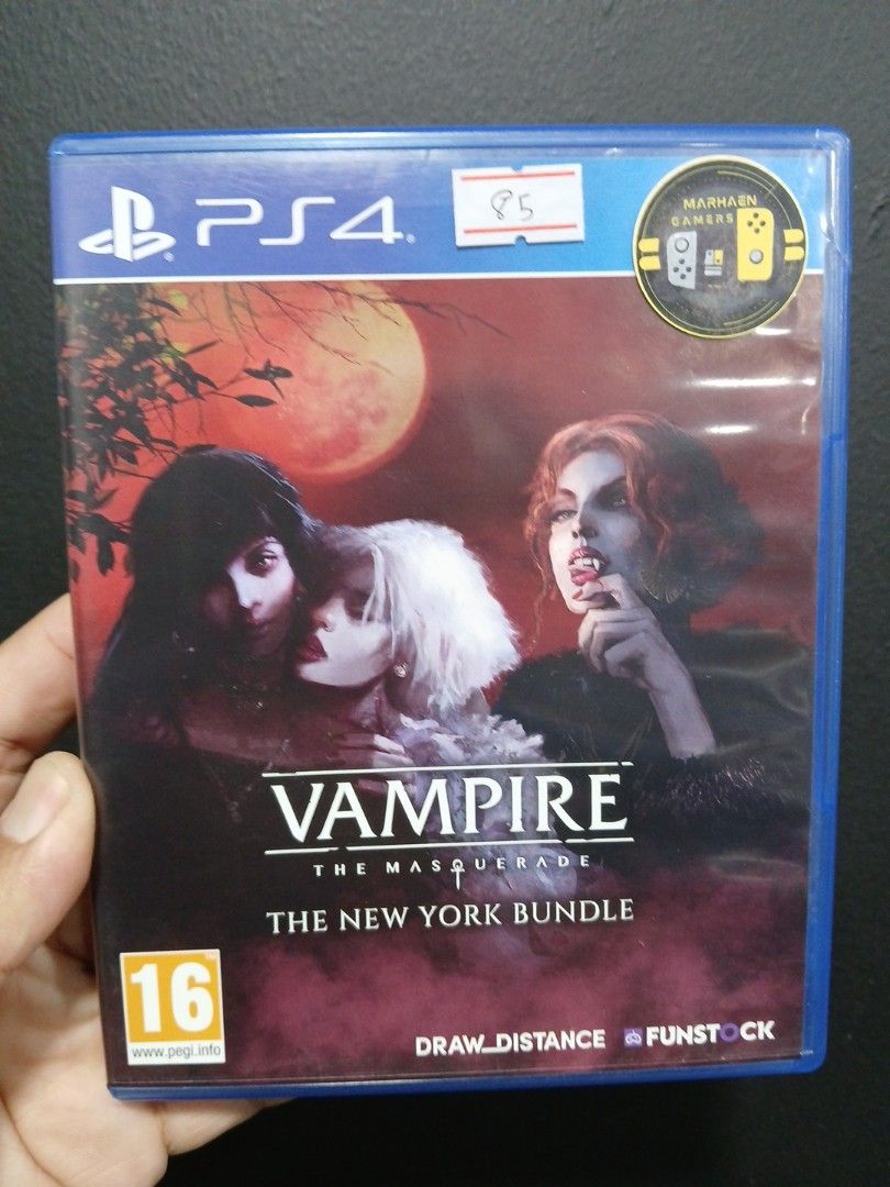 Vampire the masquerade PS4, Video Gaming, Video Games, PlayStation on ...