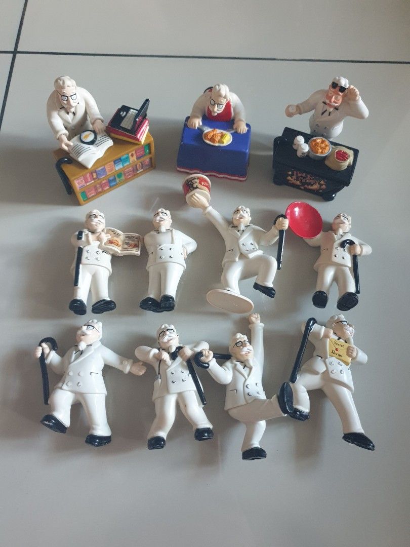 Vintage KFC figure, Hobbies & Toys, Toys & Games on Carousell