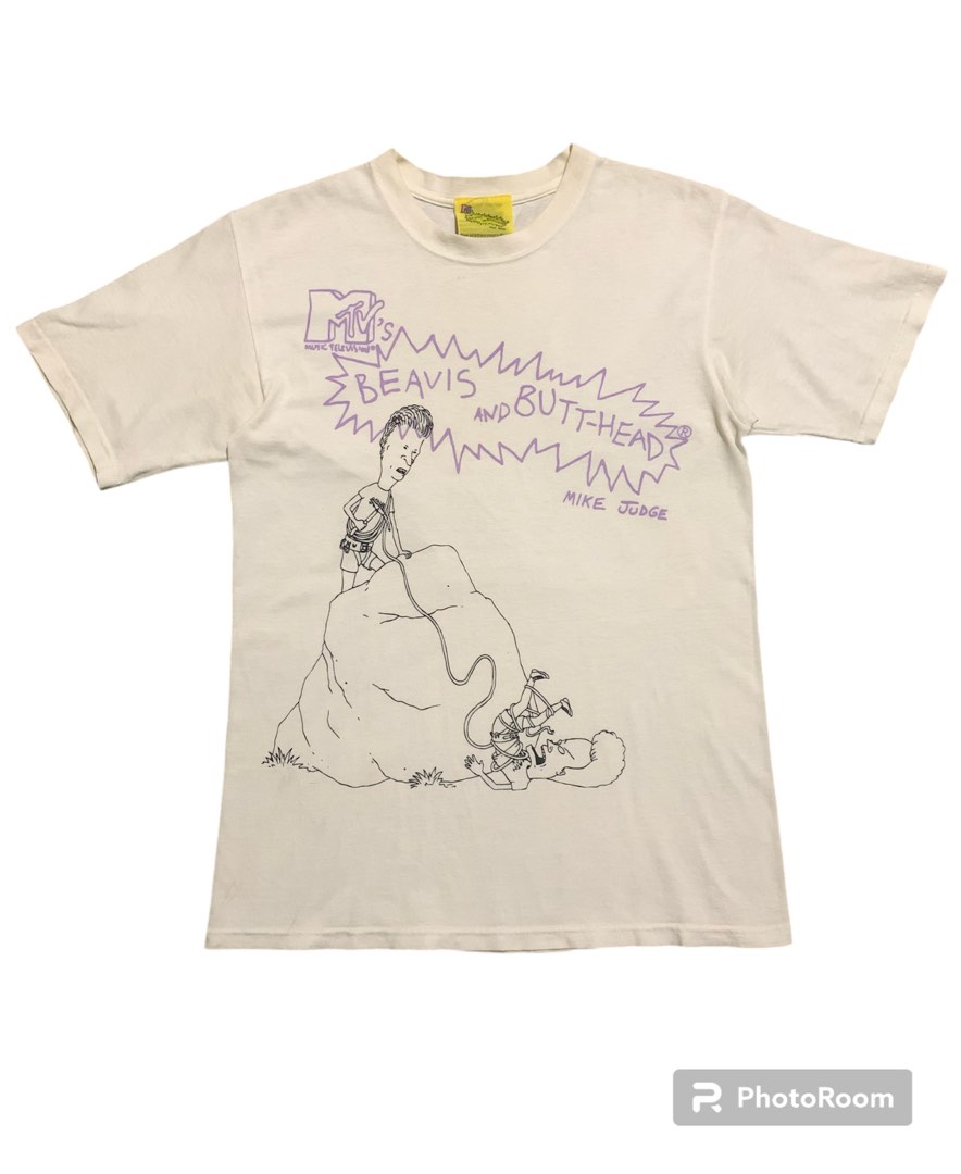 Vintage MT-V Beavis And Butt-Head Tshirt, Men's Fashion, Tops & Sets ...