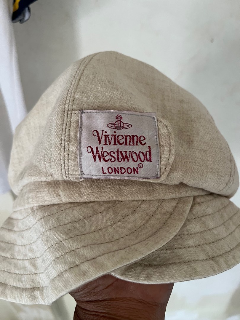 Vintage Vivienne Westwood Bucket Hat, Women's Fashion, Watches ...