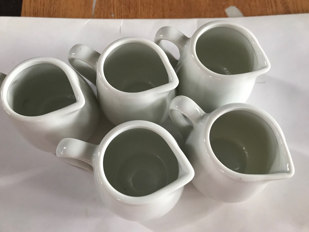 White ceramic milk jug for tea etc,,,, Furniture & Home Living ...