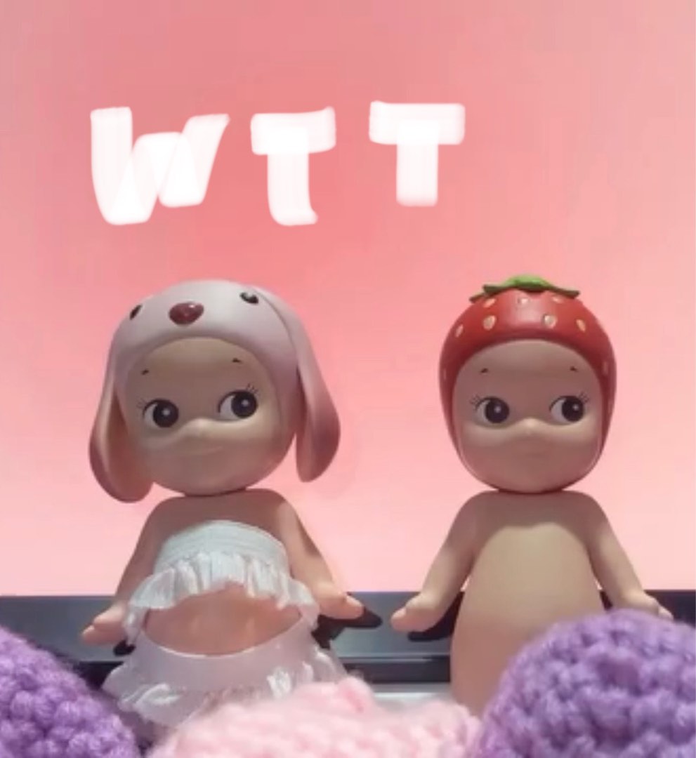 WTT Lop Surg & Strawb Reg (Sonny Angel), Hobbies & Toys, Toys & Games on Carousell