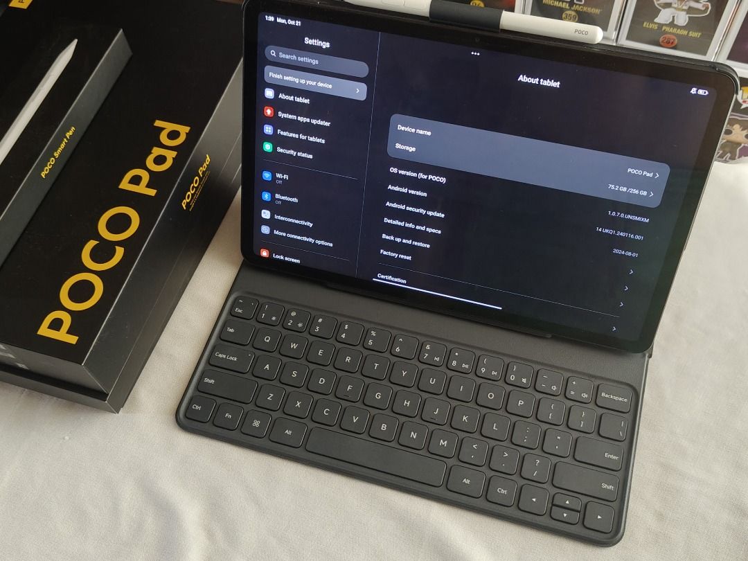 Xiaomi POCO Pad tablet (complete set with pen, cover, keyboard), Mobile ...