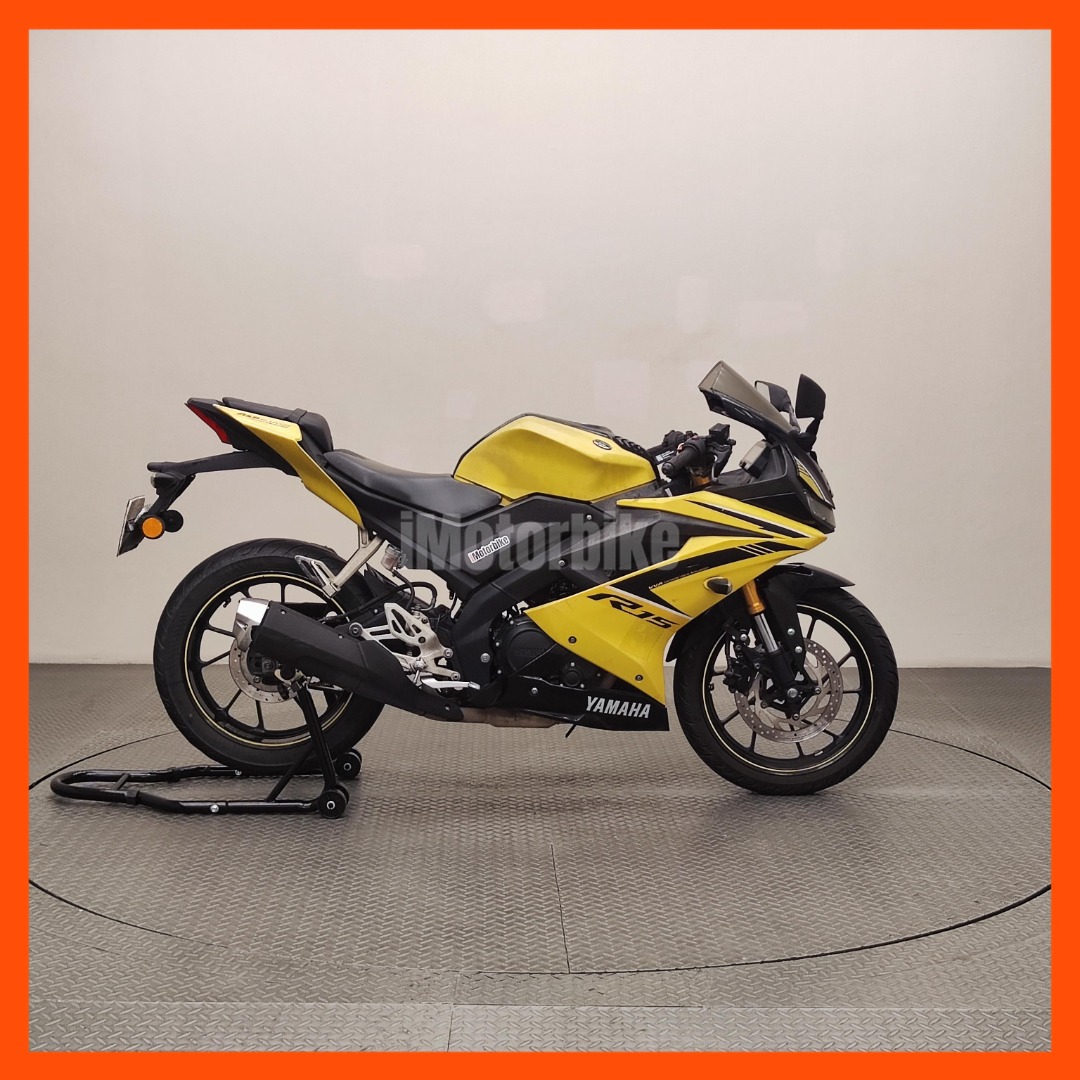 Yamaha YZF-R15 (2019) - 6-Month Warranty, Motorbikes on Carousell