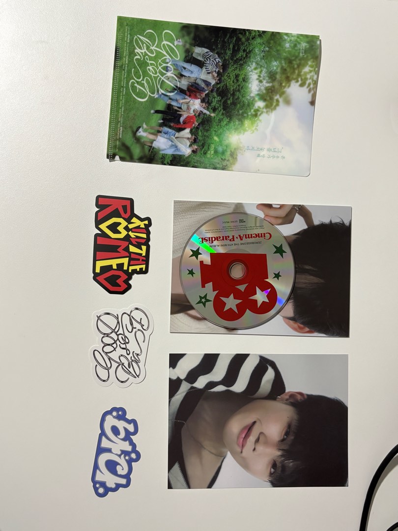 ZEROBASEONE CINEMA PARADISE ALBUM (ZEROSE VER), Hobbies & Toys, Music ...