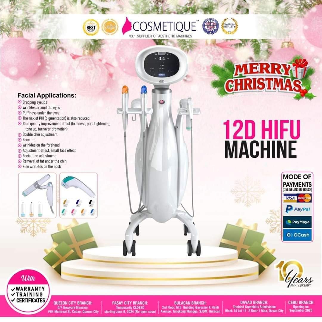 12D Hifu Machine for Face Contouring, Beauty & Personal Care, Face ...