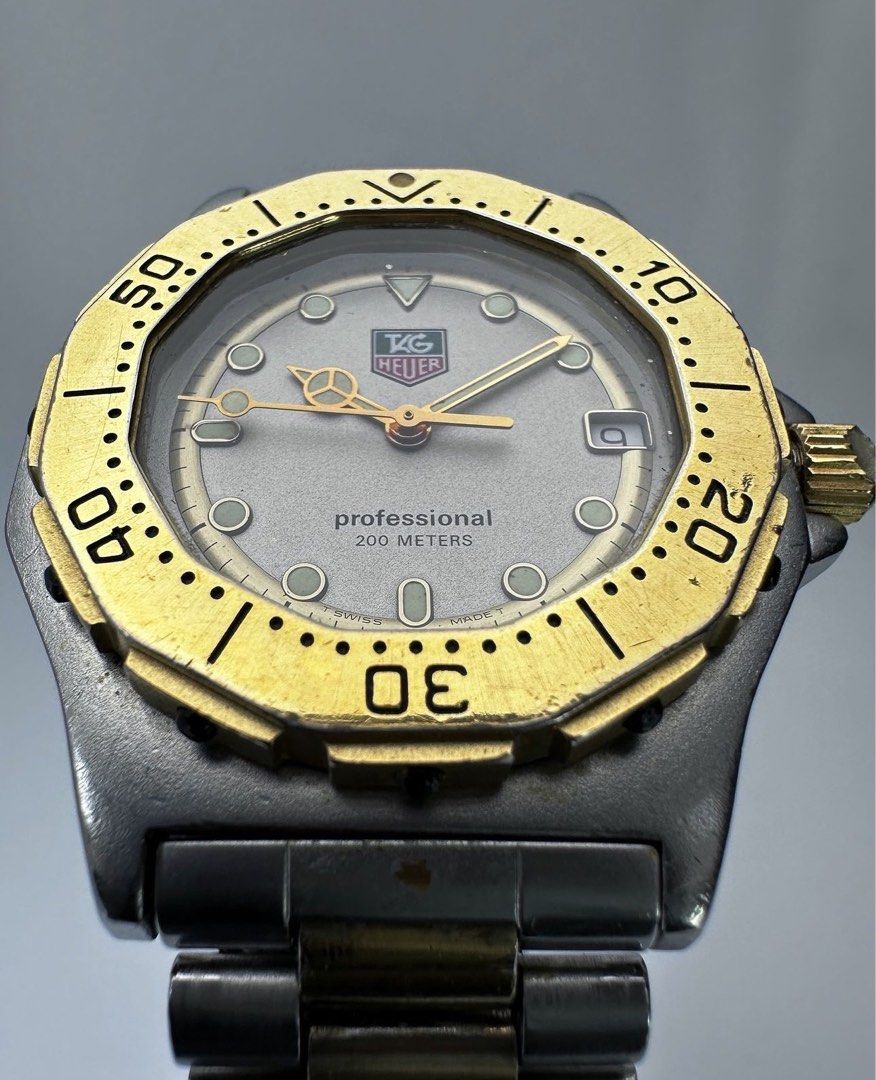 1990s Vintage TAG Heuer 3000 Professional 200M 934.213 Quartz Watch ...