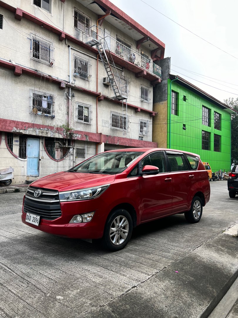 2018 Toyota Innova 2.8E Red Mica Financing ok Auto, Cars for Sale, Used ...