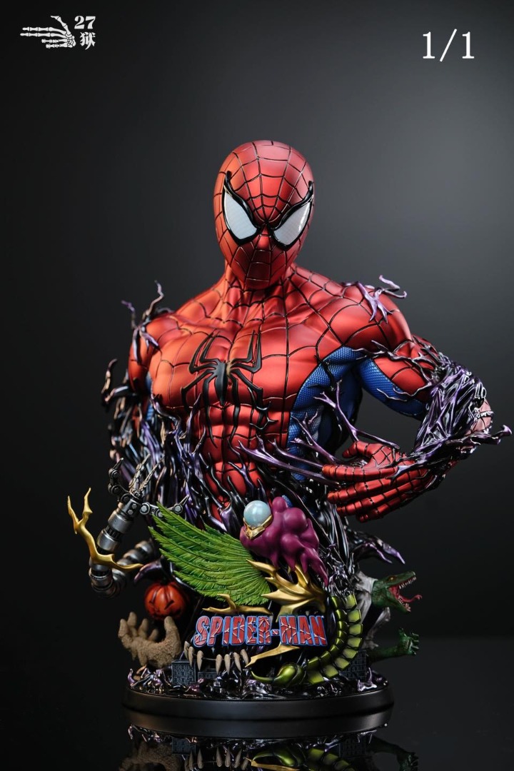 27 Prison Studio - Life Size Spider Man Bust, Hobbies & Toys, Toys ...