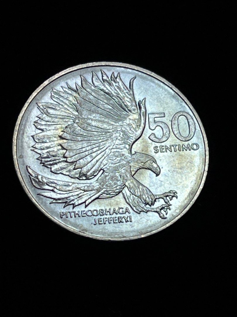 50 Limampung sentimos fifty cents Flora and Fauna Series Error coin ...