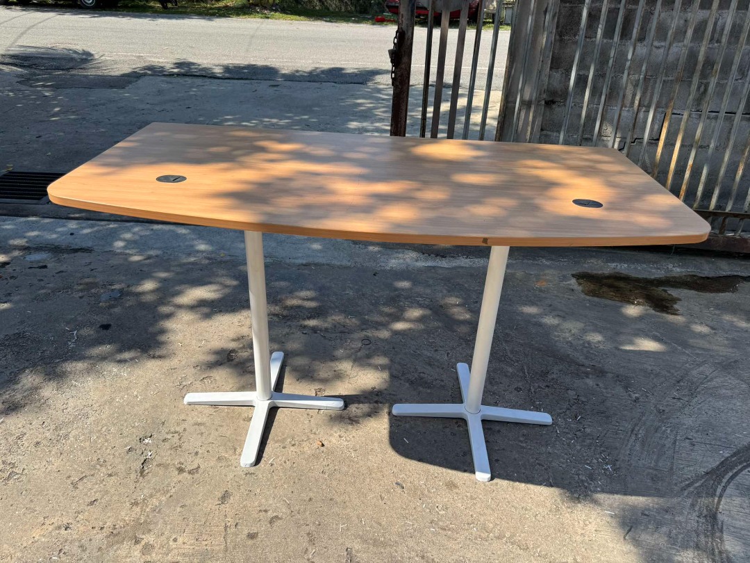 6x3ft Tall Table Bar Meja Tinggi Makan, Furniture & Home Living ...