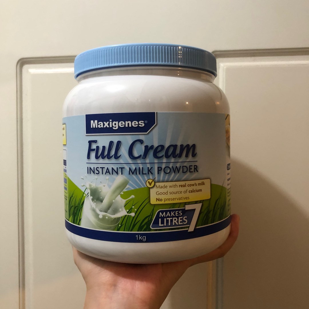 澳洲 美可卓 藍胖子 Maxigenes 全脂成人奶粉 1kg Full Cream MILK POWDER, 健康及營養食用品, 健康補充品 ...