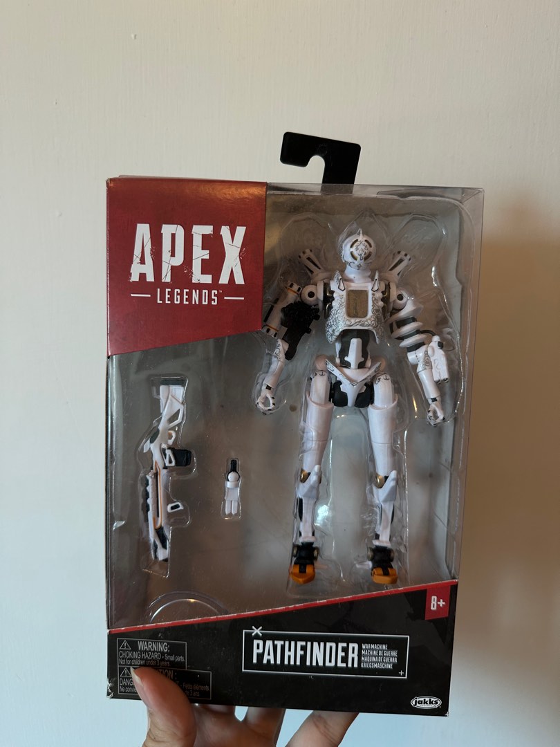 二手已開 冇挽過 Apex Legend Pathfinder 探路者 12吋 可動 figure, 興趣及遊戲, 玩具 & 遊戲類 ...