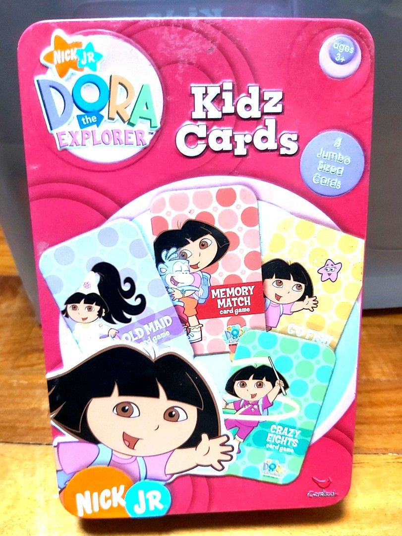 ️ DORA THE EXPLORER KIDZ CARDS Games, Hobbies & Toys, Toys & Games on ...