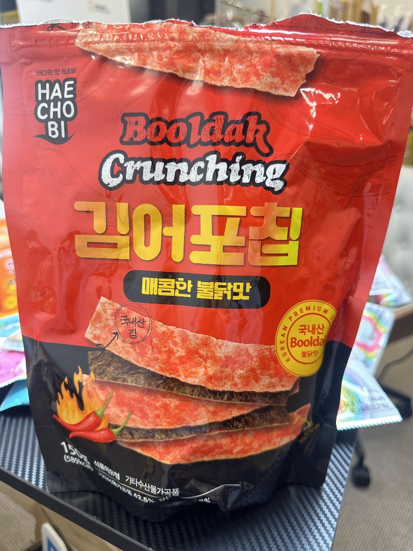【韓國零食】韓國 Hae Cho Bi 脆魚片150g | 任選2包 | (Wasabi紫菜脆魚片) / (原味紫菜脆魚片) / (火雞辣味 ...
