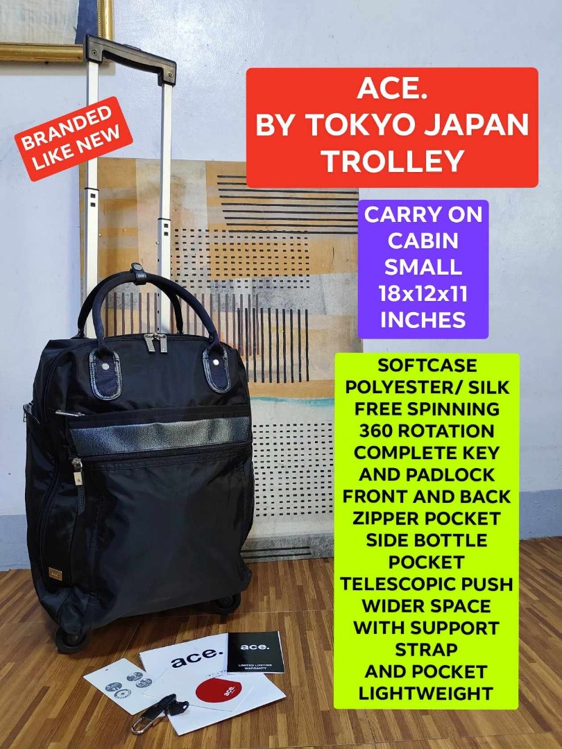 ACE BY TOKYO TROLLEY, Hobbies & Toys, Travel, Luggage on Carousell