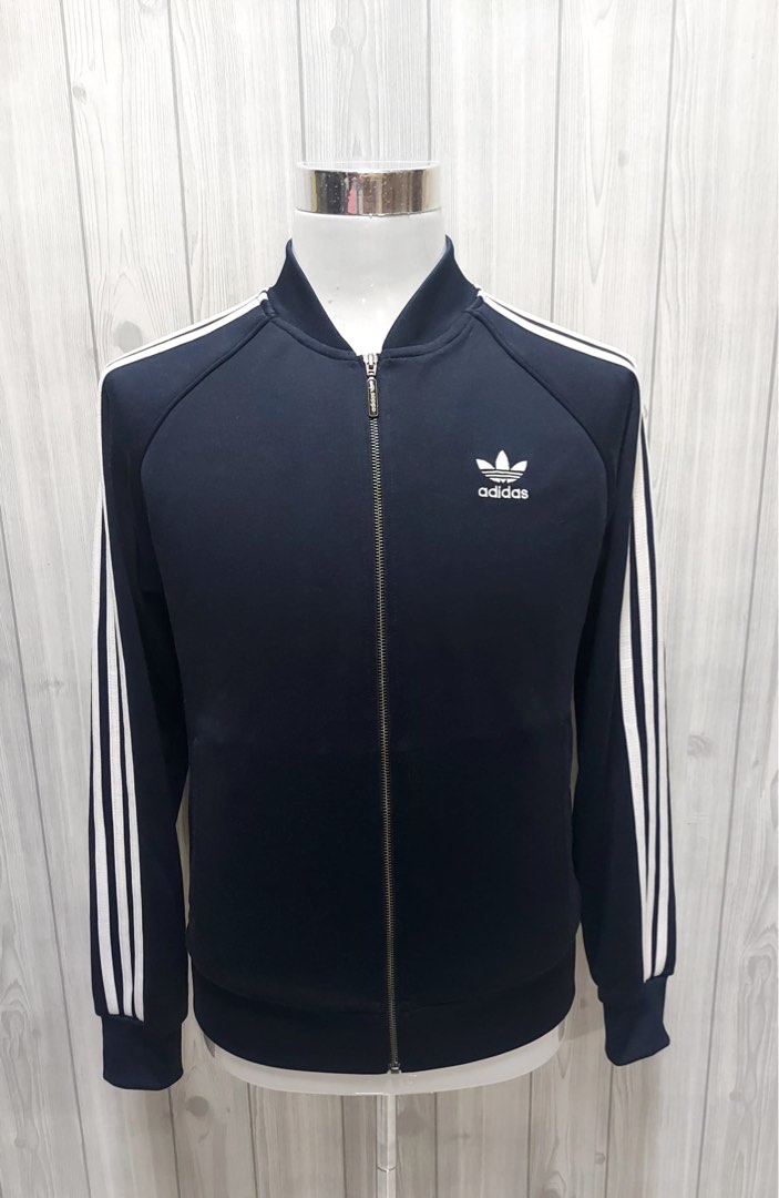 Adidas SST Tracktop Dark Blue Pit 22, Men's Fashion, Coats, Jackets and ...