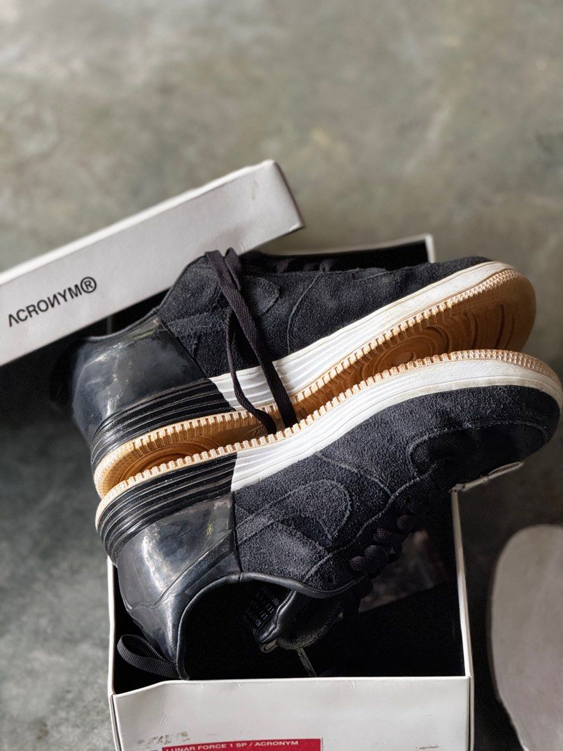 AIR FORCE 1 ACRONYM x NEW BALANCE 550 LILAC, Fesyen Pria, Sepatu ...