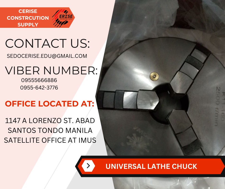 AVAIL UNIVERSAL LATHE CHUCK, Commercial & Industrial, Construction ...