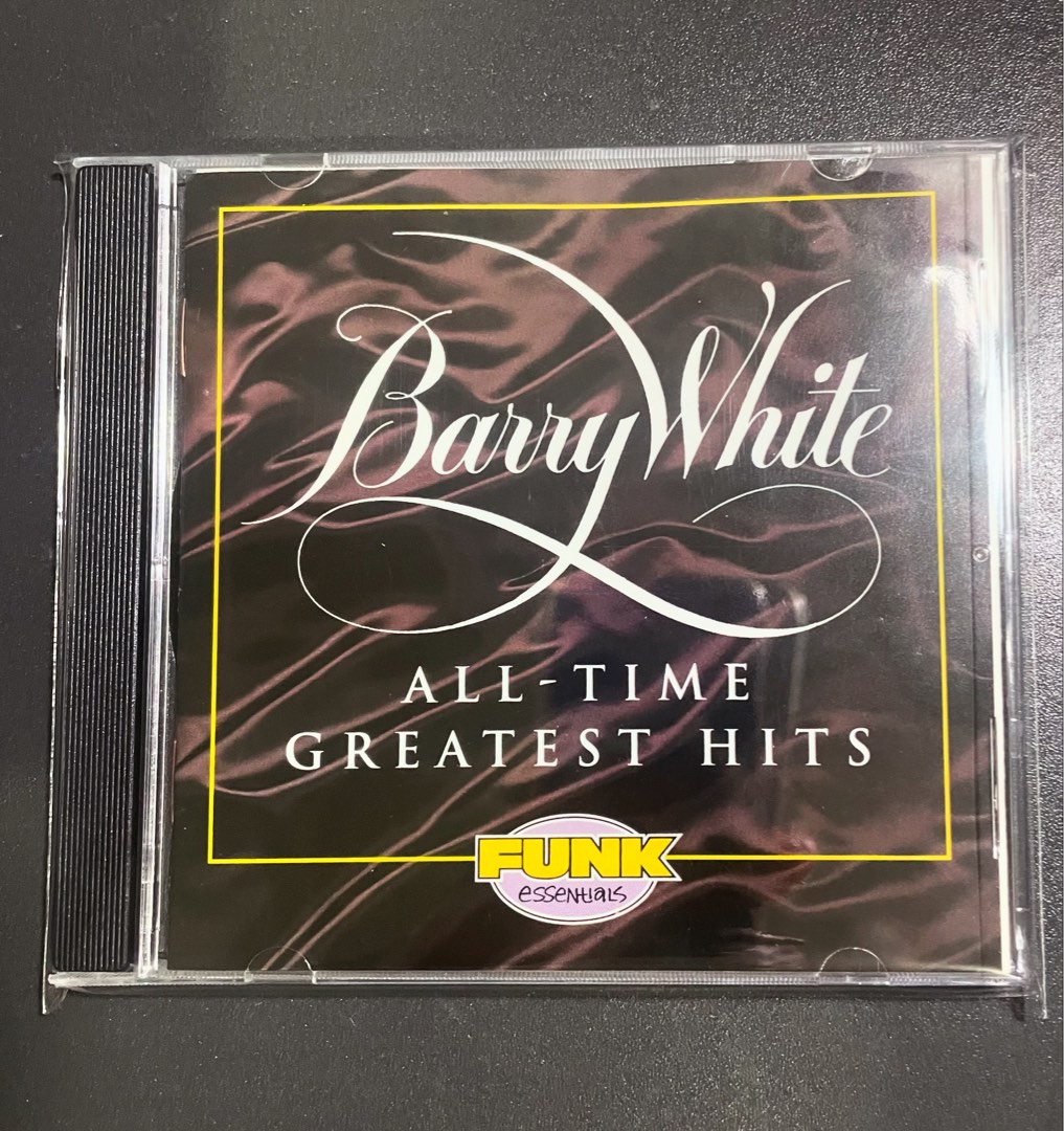 Barry White CD - All Time Greatest Hits, SEALED AND IMPORTED FROM THE ...
