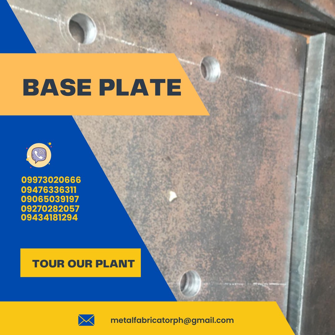 Base Plate | Anchor Bolt | Stiffener Plate | Cut Size Metal Plate | Gusset Plate | Round Plate ...