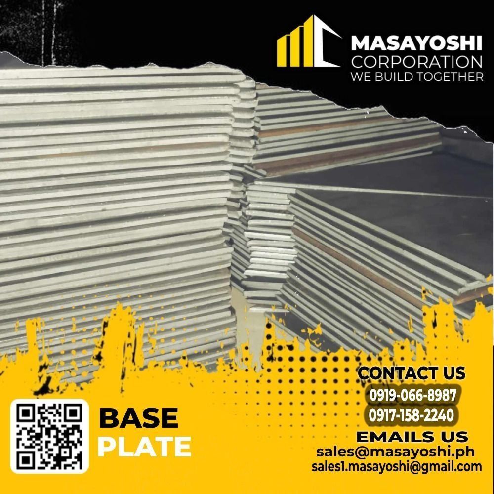 Base plate Base Plate 12mmthk x 400 x 300mm w 8 holes, Anchor Bolt ...