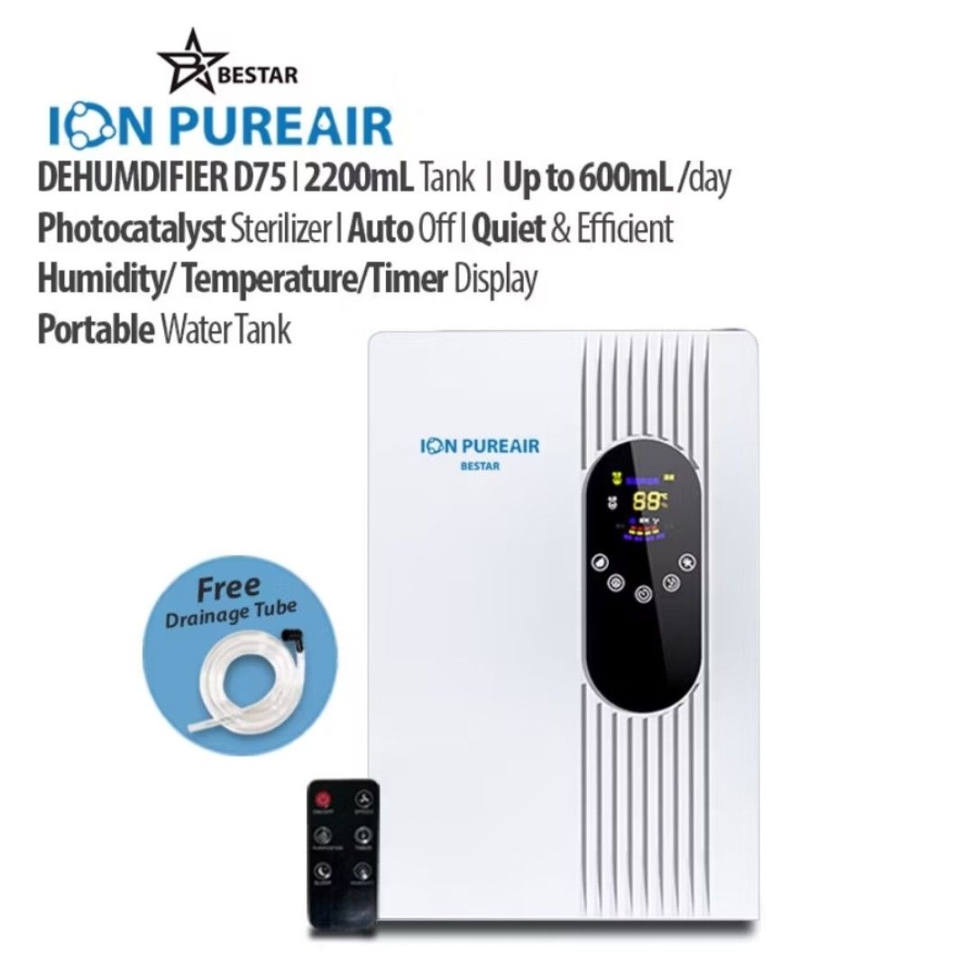 Bestar Ion Pureair Dehumidifier D75 2200 TV Home Appliances Air Purifiers Dehumidifiers on Carousell