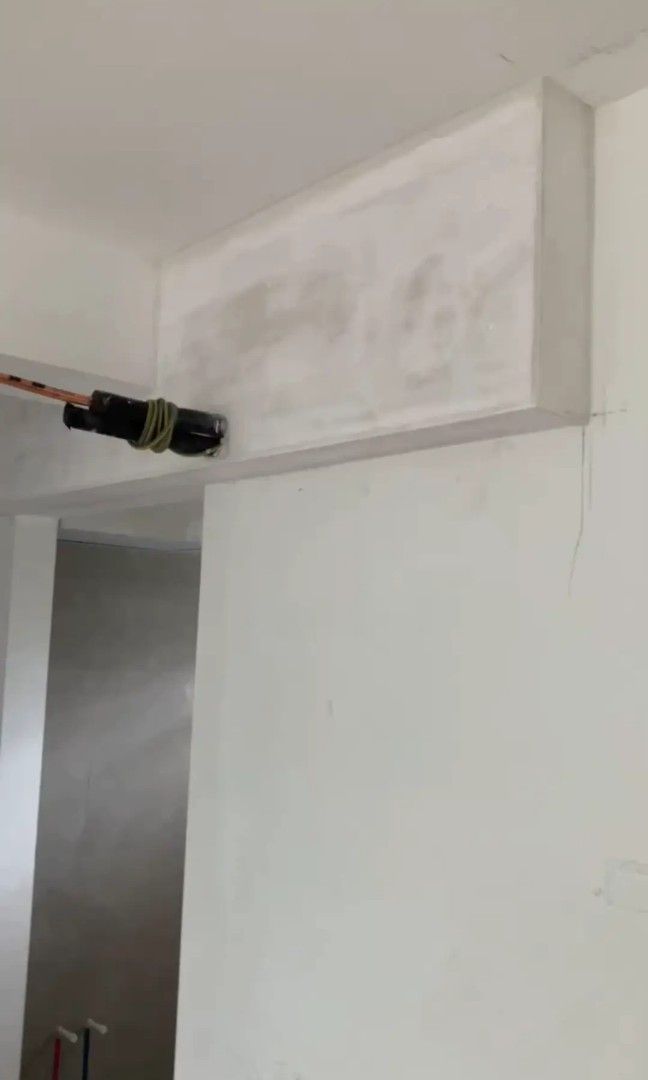 Wall/Ceiling partition,Toilet & Kitchen Pipe Box Up, Partition wall ...