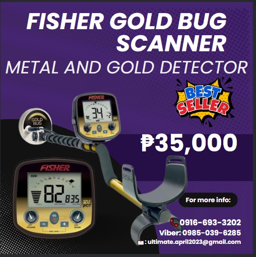 Brand new !!! ground scanner fisher Gold Bug Metal and gold Detector ...