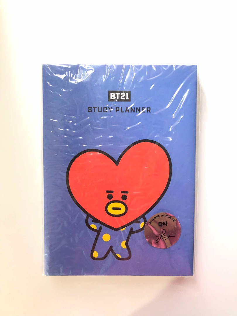 BT21 Study Planner , Hobbies & Toys, Memorabilia & Collectibles, K-Wave ...