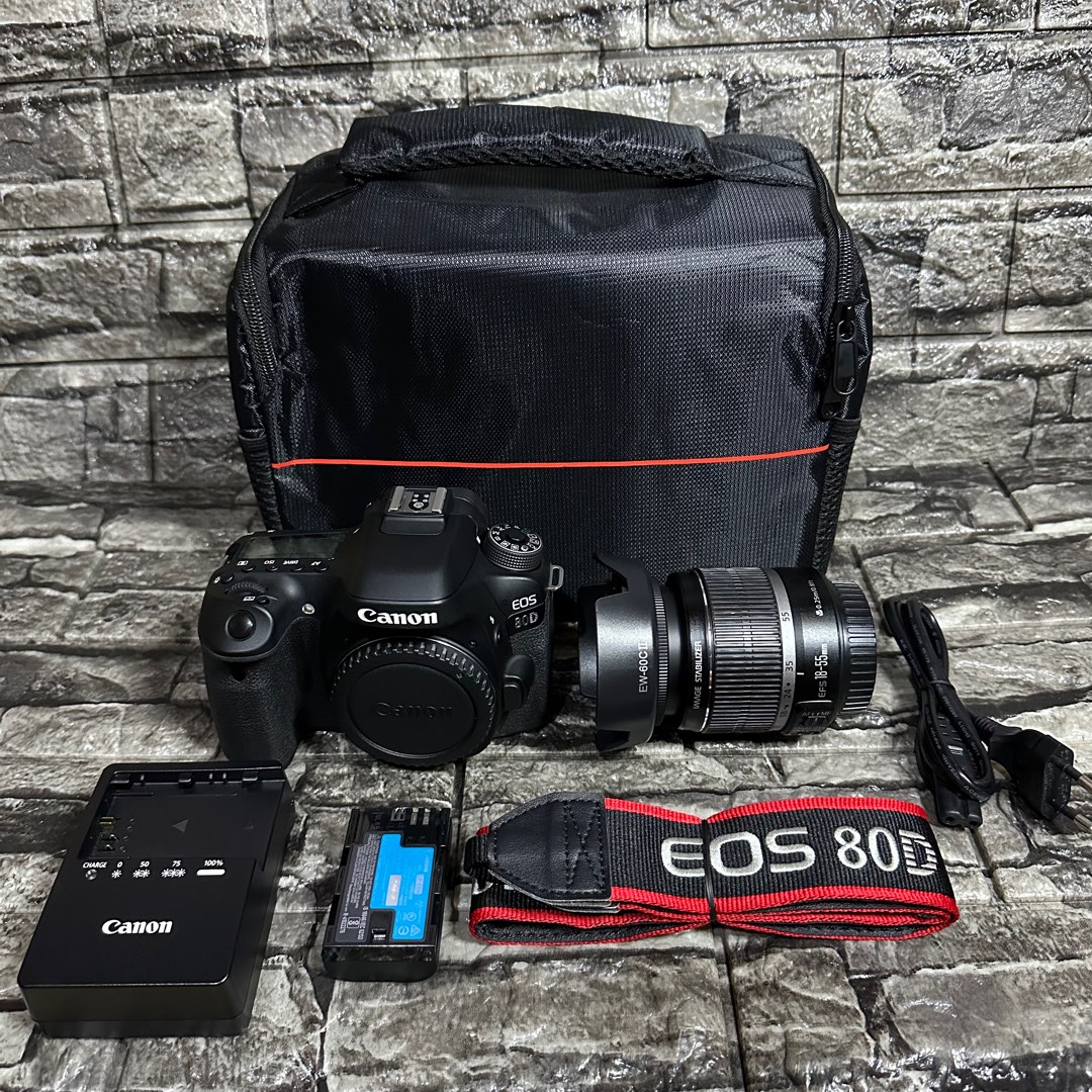 Canon 80D w/ Canon 18-55mm IS Lens - LOW SHUTTER COUNT!, Photography ...